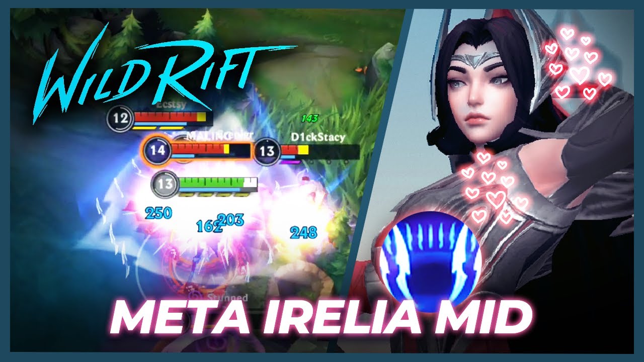 META IRELIA MID IS BROKEN?? | Wild Rift Irelia Fast Gameplay - yrslma ...