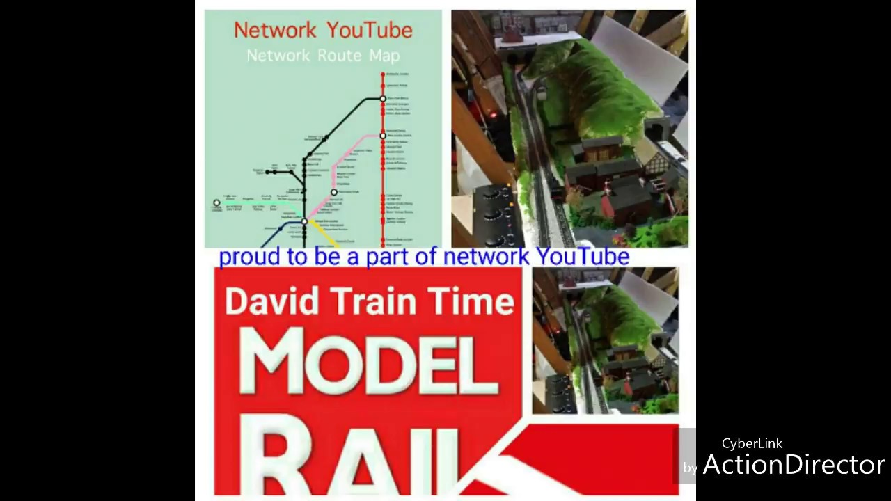 David train time at Stourbridge model railway exhibition - YouTube