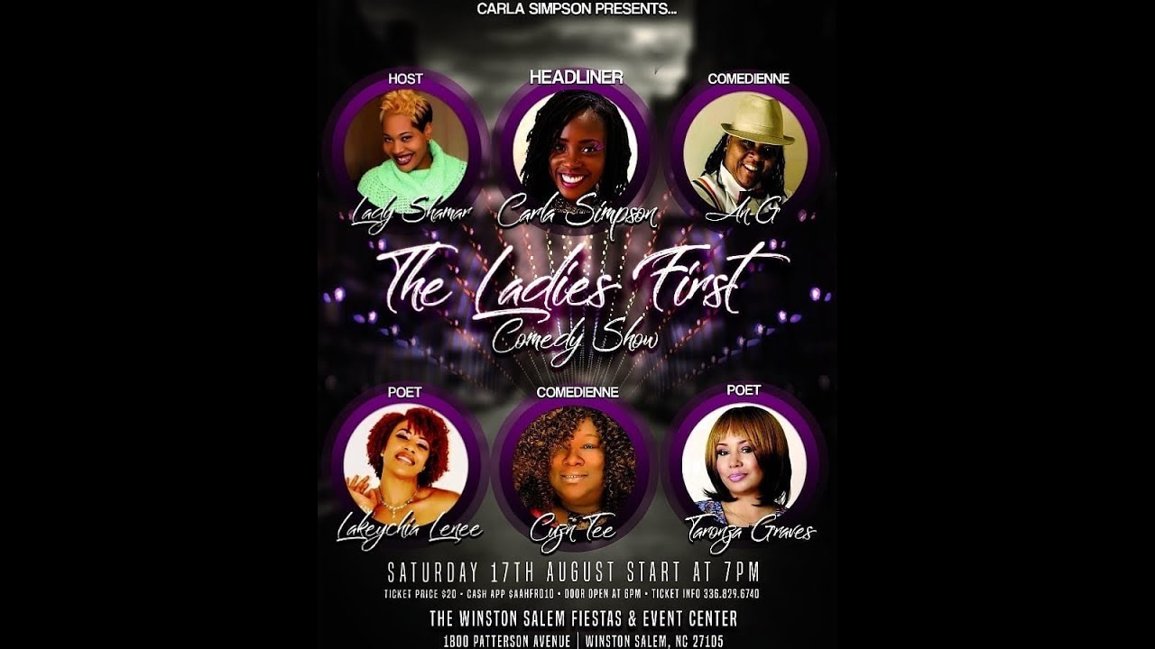 "The Ladies First" Comedy Show Recap - YouTube