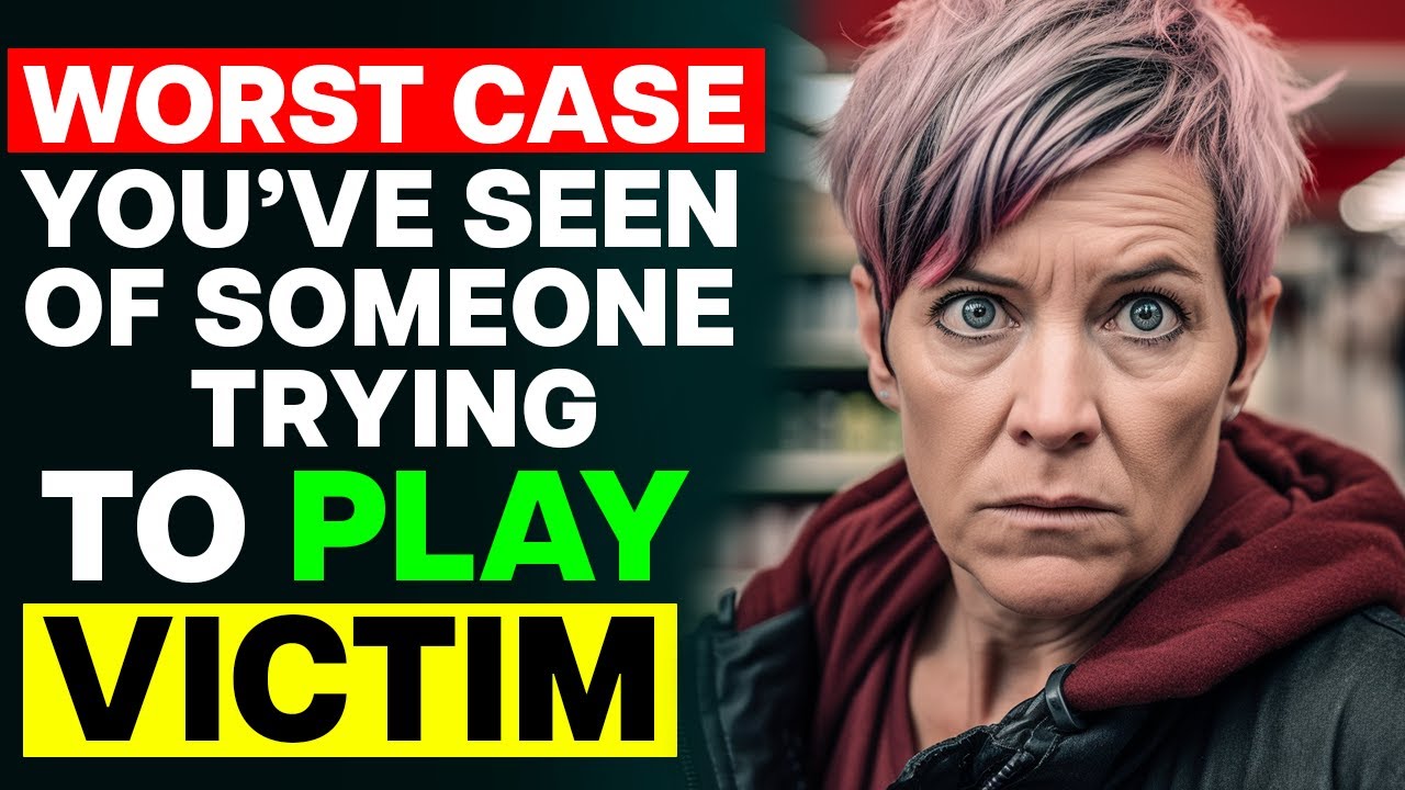 What's The WORST Case You've Seen Of Someone Trying To Play Victim ...