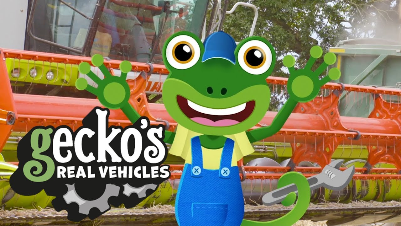 Gecko And The Combine Harvester + More! - Gecko's Real Vehicles ...