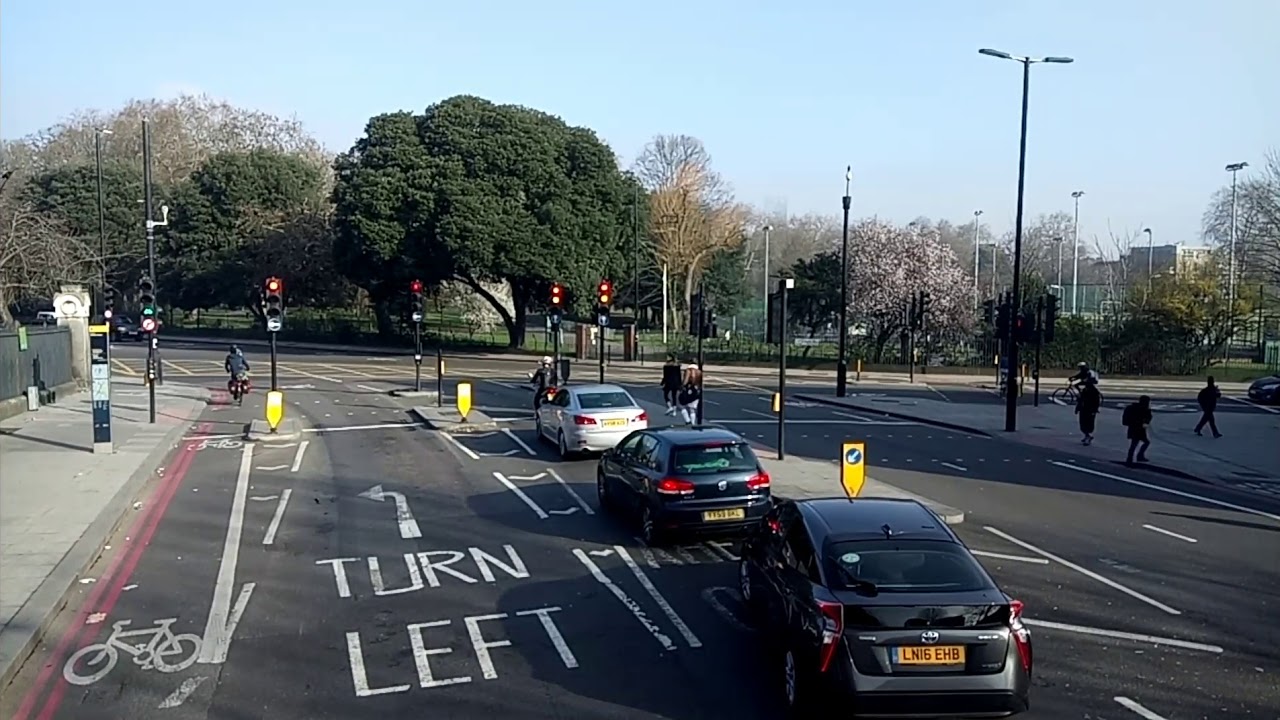 FULL ROUTE VISUAL | London Bus Route 59 - Streatham Hill, TA to King's ...