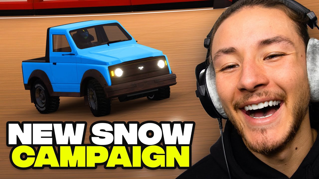 BRAND NEW TRACKMANIA SNOW CAMPAIGN - YouTube