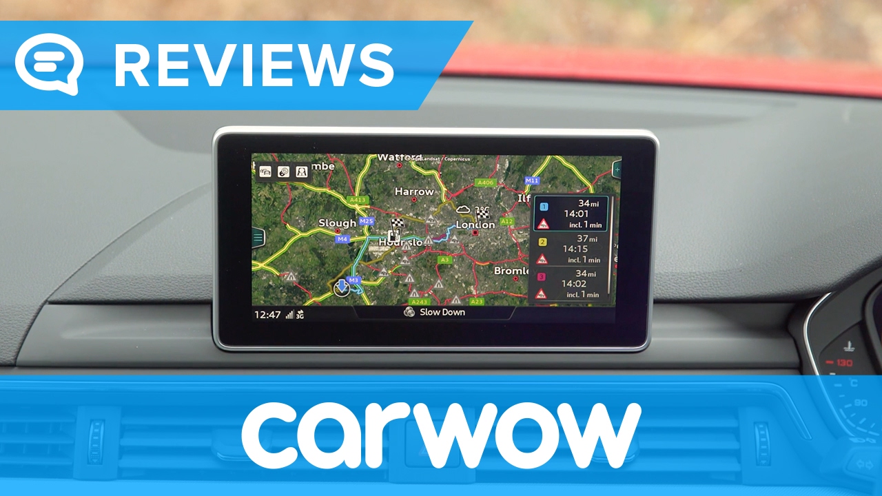 Audi A4 Avant Estate 2017 Virtual Cockpit infotainment and interior ...