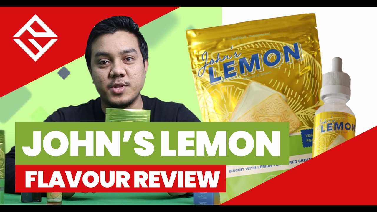John Lemon | Flavour Rasa Biskut Lemon Premuim [VAPE] - YouTube