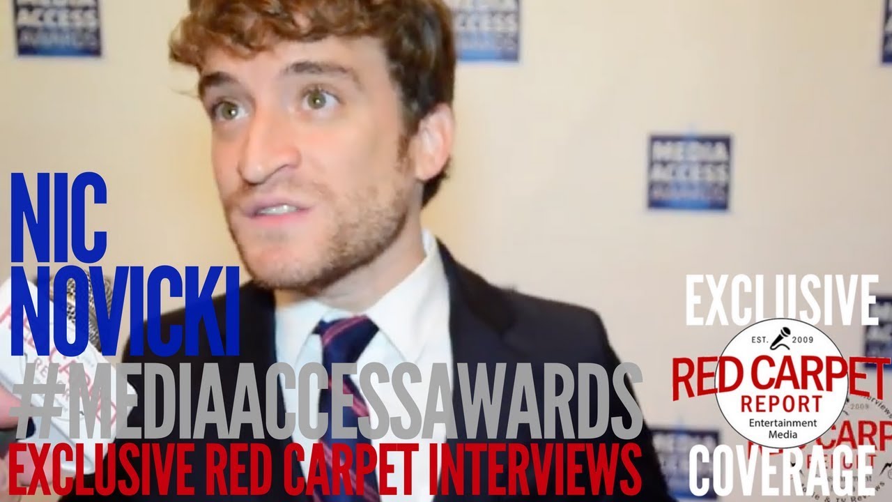 Nic Novicki interviewed at the 2017 Media Access Awards # ...