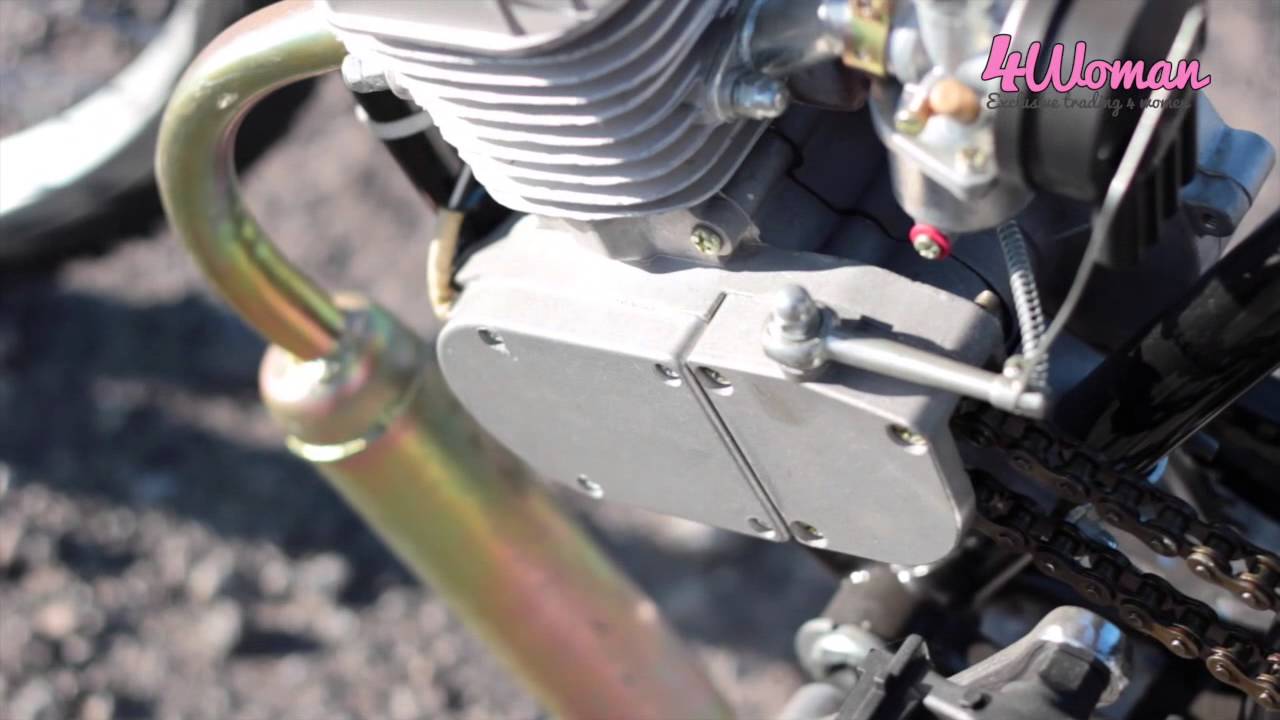 BICICLETA MOTORIZADA BINA - YouTube