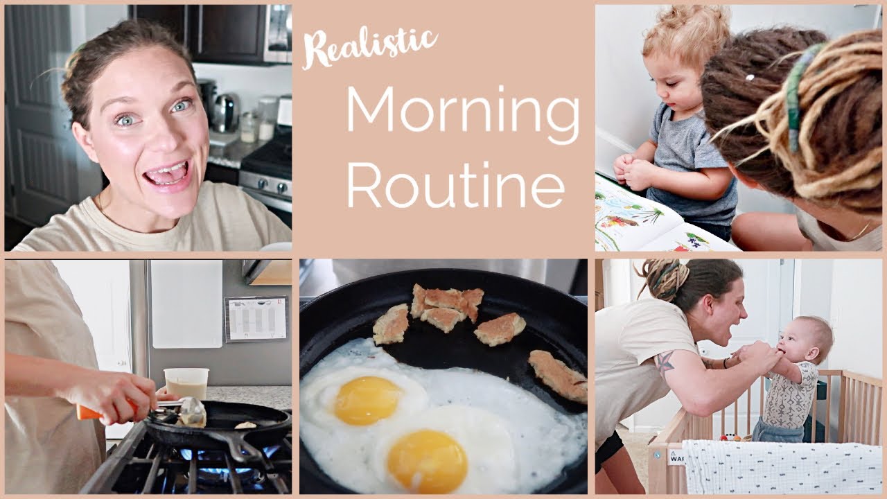 Realistic Morning Routine | August | Mom of 5 - YouTube