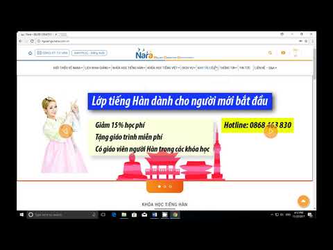 Clip hướng dẫn download tài liệu giáo trình trên web Nara