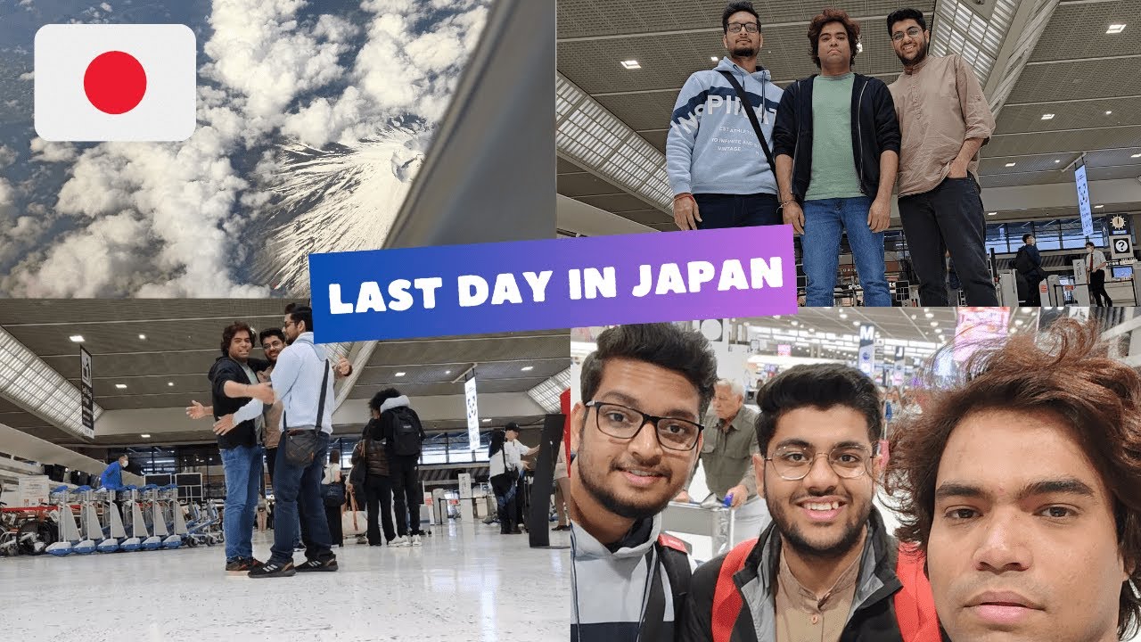 Coming back home from Japan 🇯🇵 | Last Day in Japan 🇯🇵 | Finally Leaving ...