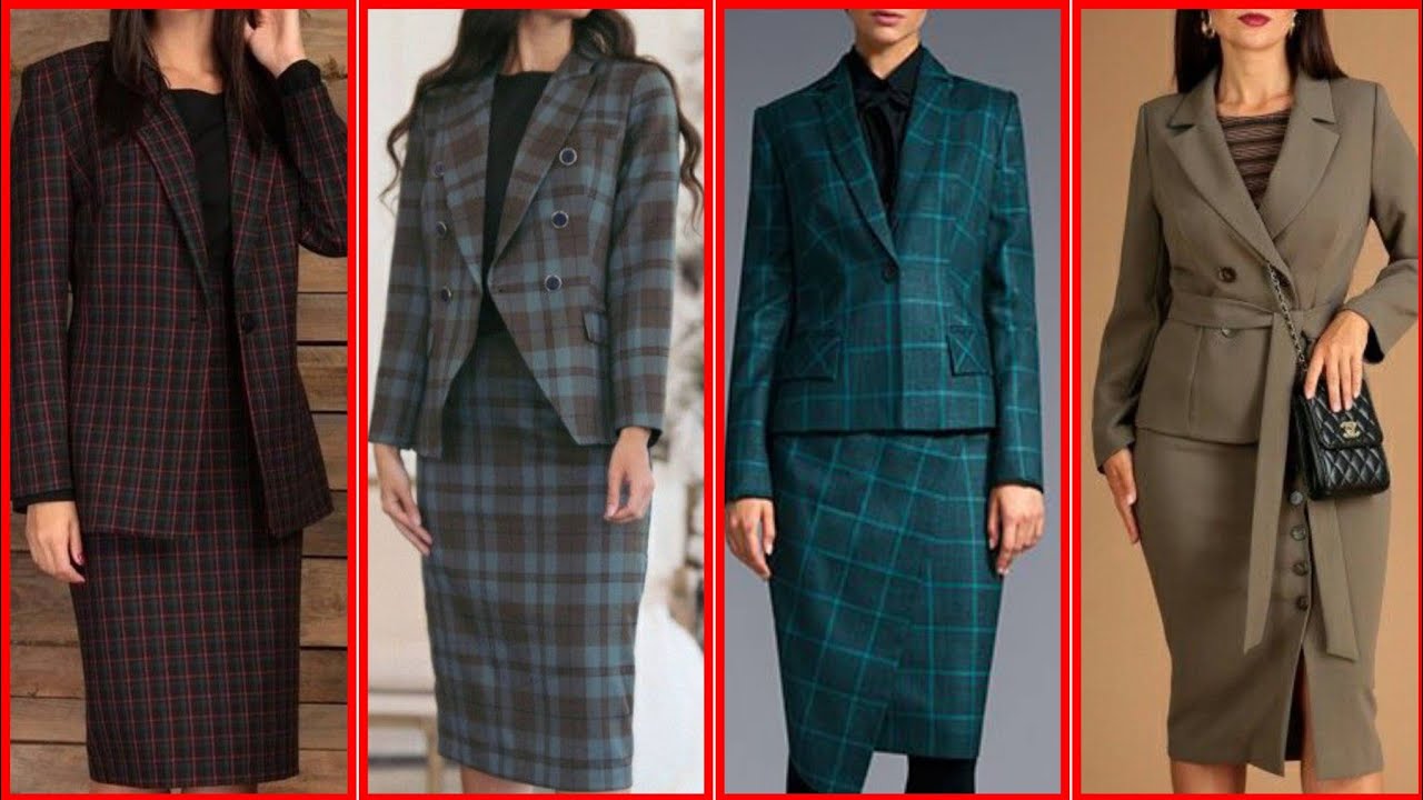 Polished Professional Look: Women's Office-Ready 2-Piece Suit with One ...