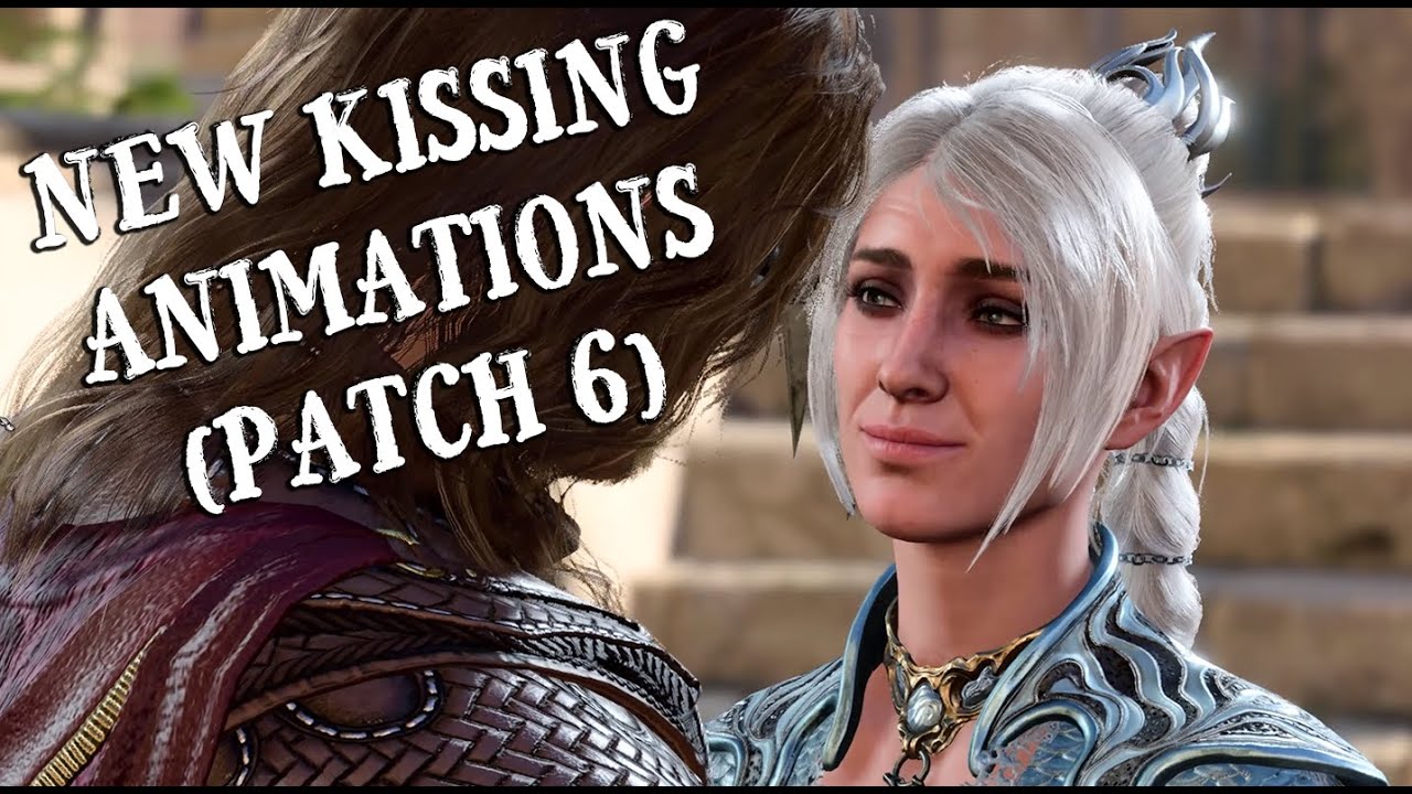 New Shadowheart kissing animations are sweet - YouTube