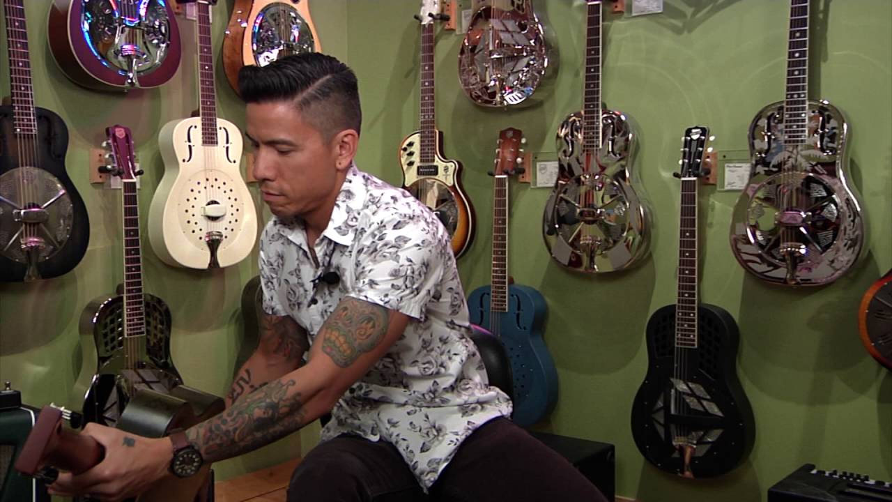 RJ Ronquillo plays our National NRP Black Rust Deluxe with Lollar ...