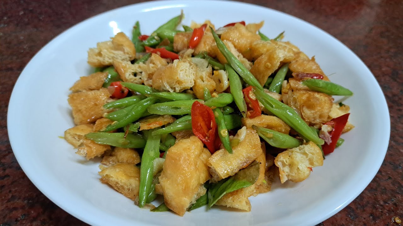 Tumisan Simple Dan Enak Buat Buka Atau Sahur || Tumis Buncis Dan Tahu ...