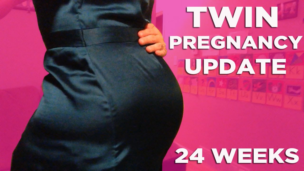 Mono Di Twin Update: 24 Weeks - YouTube