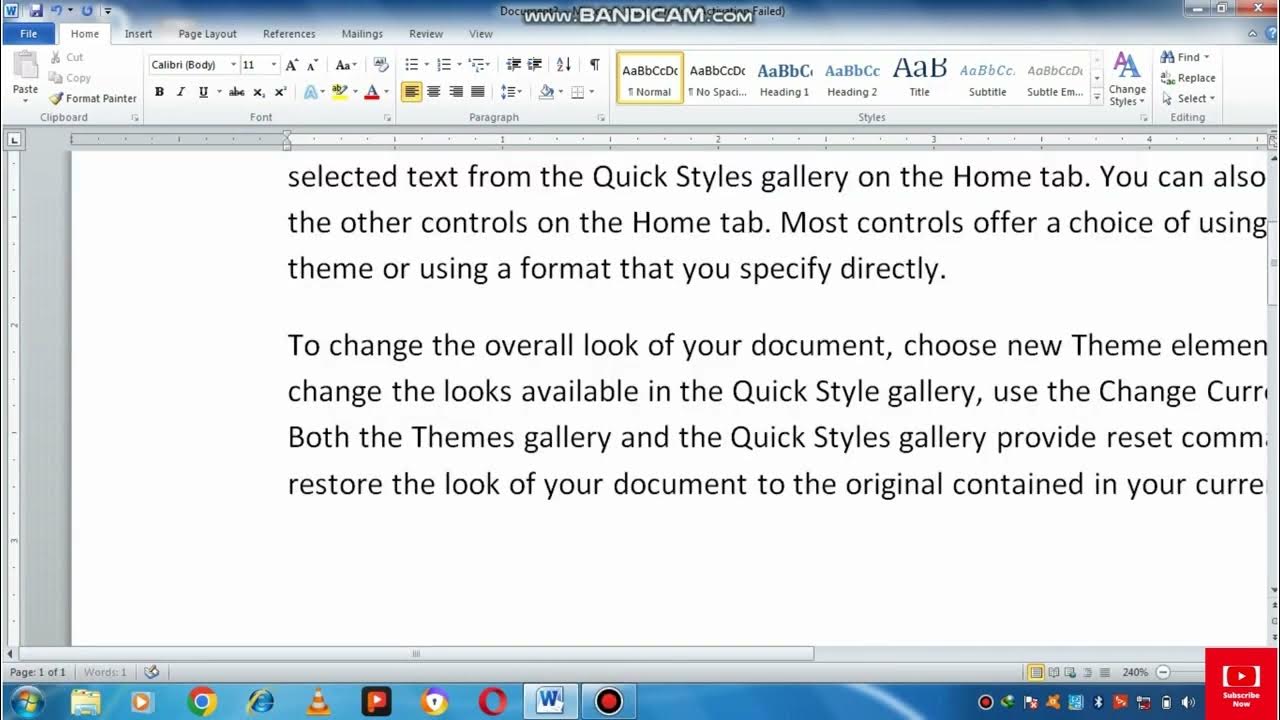 How to get practice paragraph in Ms word | paragraph for practice in word | create a paragraph ...