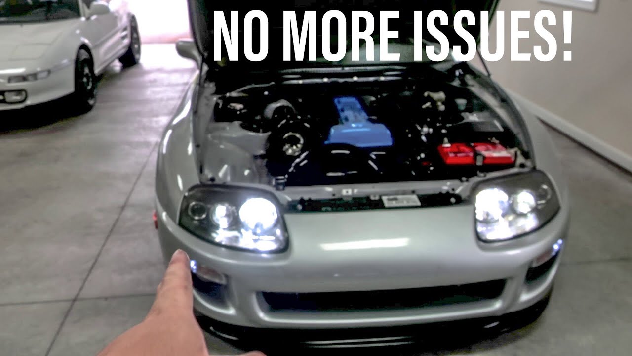 JDM A Star LED lights for The Supra! - YouTube