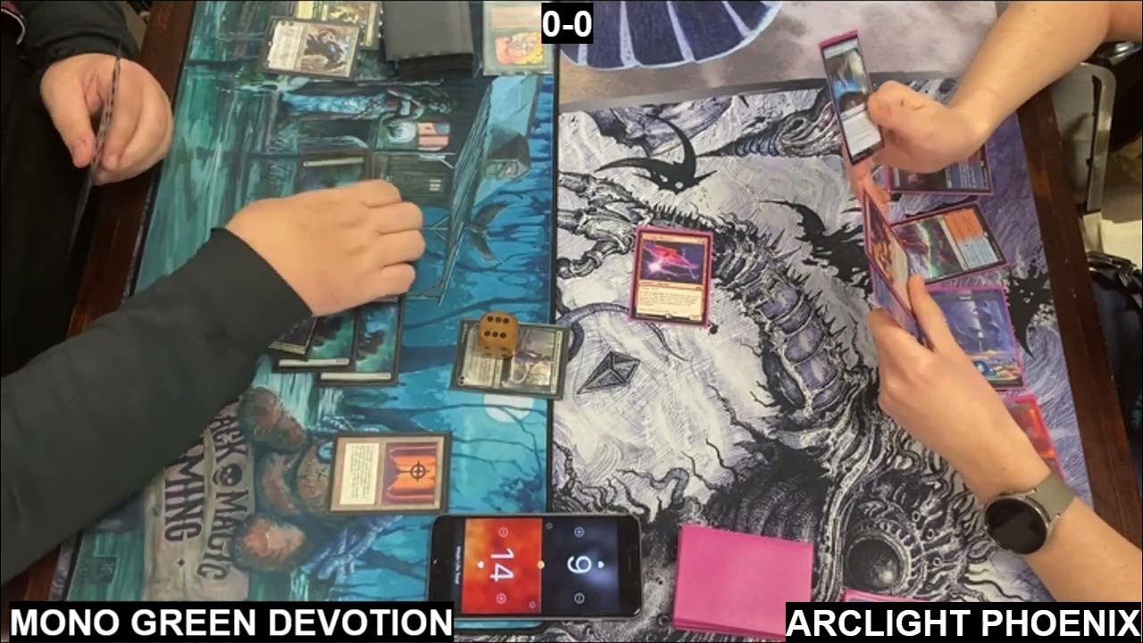 Pioneer - Mono Green Devotion Vs Arclight Phoenix - YouTube