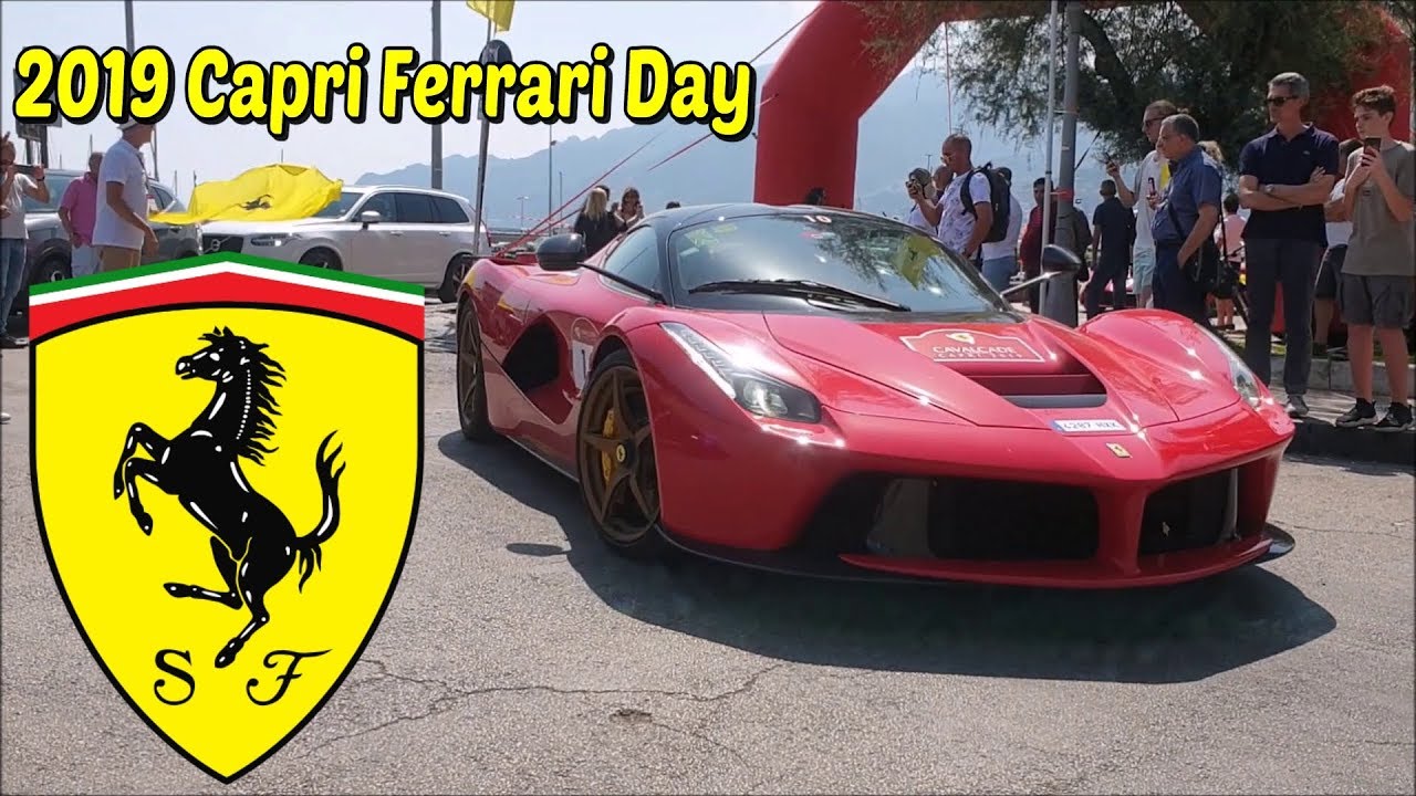 2019 Ferrari Day | Departure For Capri | Cavalcade 2019 Part 3 - YouTube