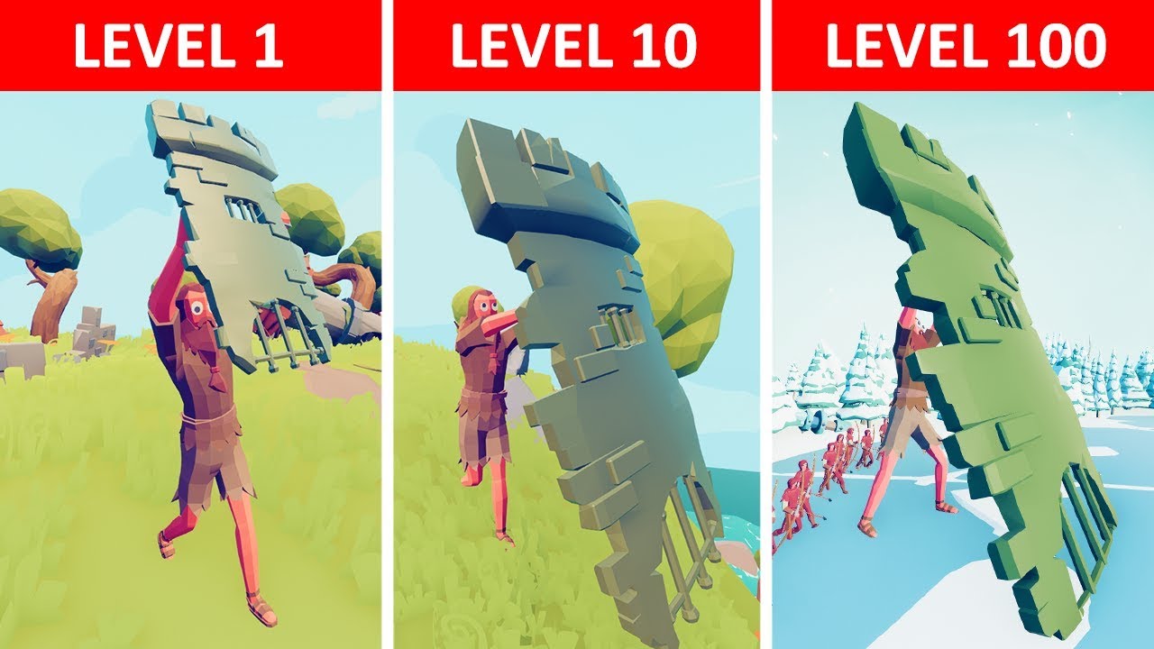 King Makes the Biggest Shield Ever - TABS Story - Totally Accurate ...