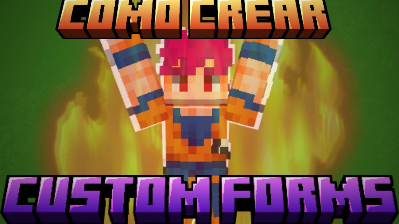 COMO CREAR CUSTOM FORMS!! || Dragon Block C || Dragon Block C Additions - YouTube