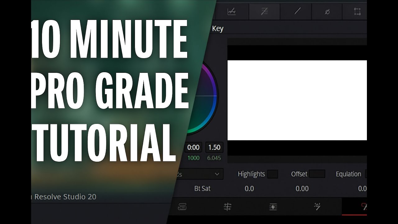 Color Grade Like a Pro in 10 Minutes (No Wasted Time) - YouTube
