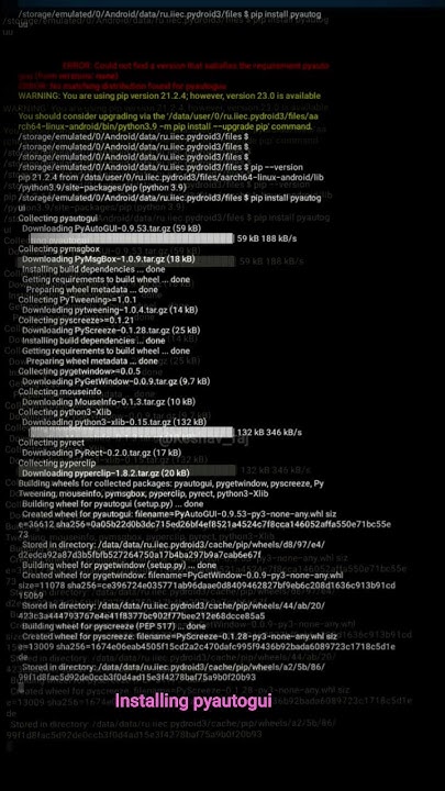 Installing modules for python, in smart phone| | @keshav_r || pydroid3 - YouTube