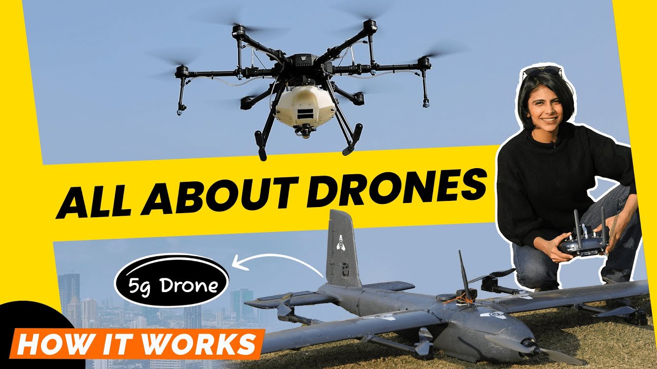 Drones: How do they work? | India's First 5G-enabled Drone | How It ...