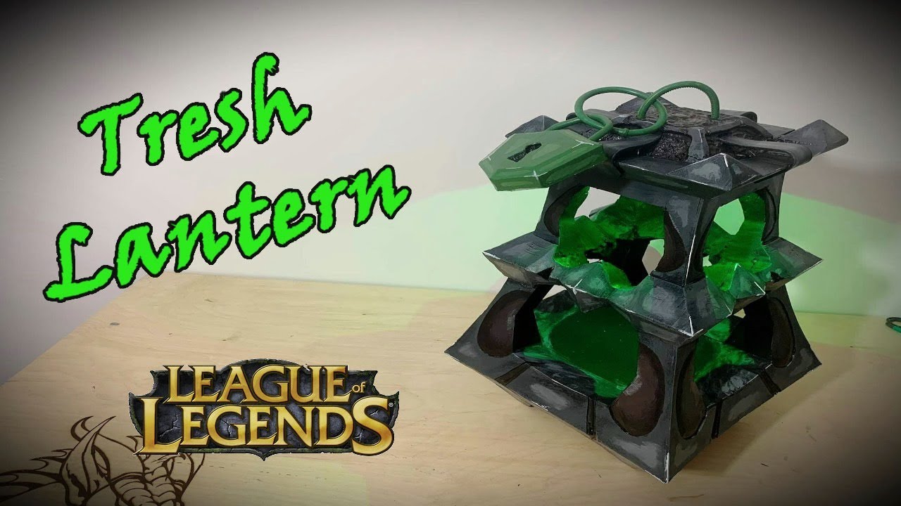 Jak zrobić latarnie Thresha / How to make Thresh lantern / GIVEAWAY ...
