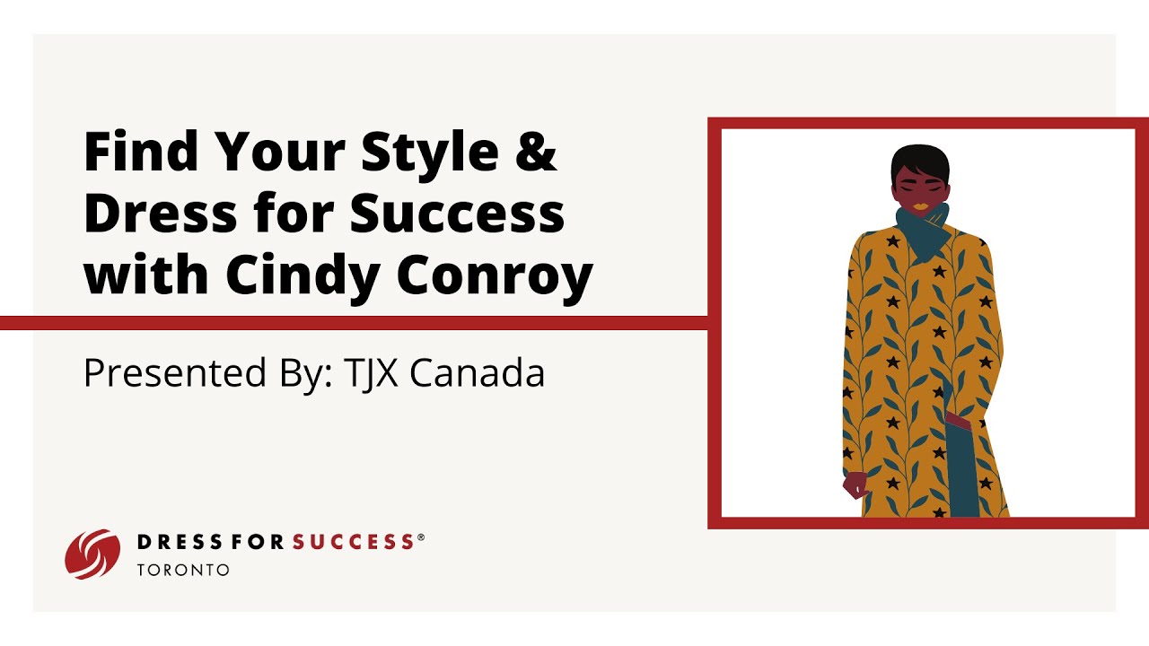 Find Your Style & Dress for Success with Cindy Conroy | Presented By ...