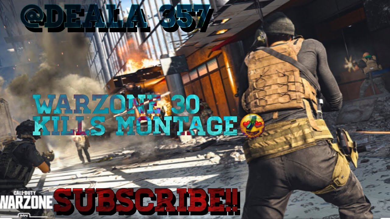 #17 Warzone 30 kills montage multiplayer game play (Like share and ...