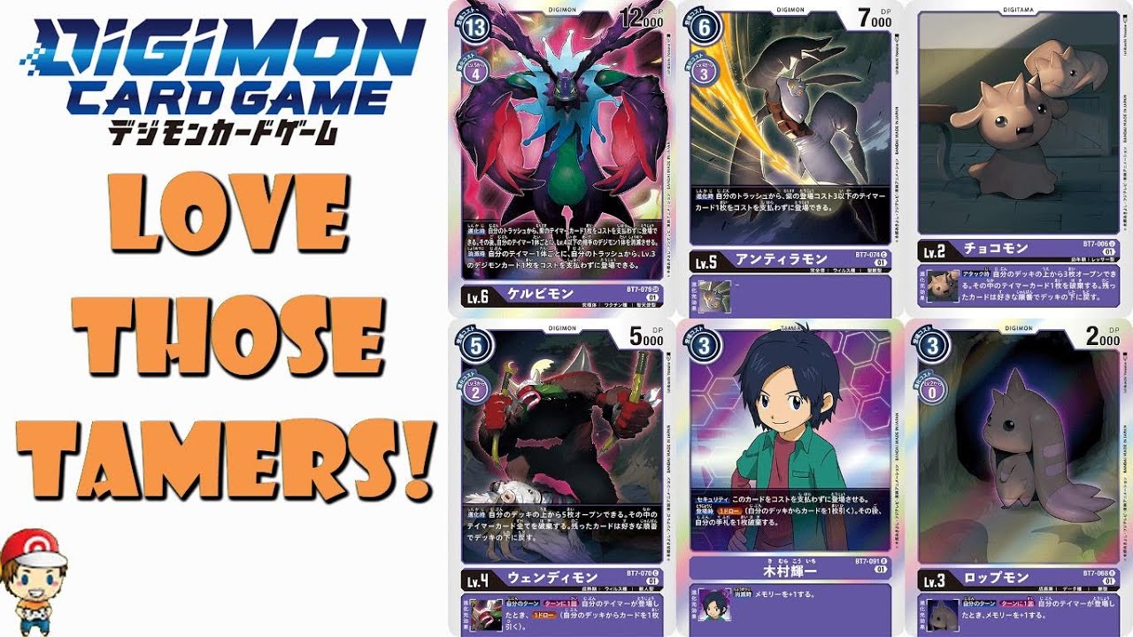 Why are Purple Digimon Obsessed with Tamers!? (Digimon TCG News - BT7 ...