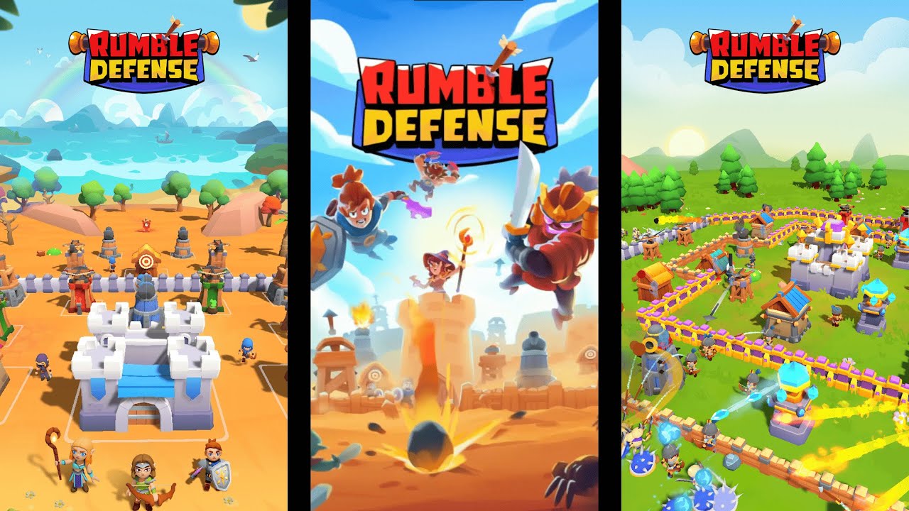 【手遊試玩】Rumble Defense 成為領主，集結英雄，保衛家園 (Android/IOS) - YouTube