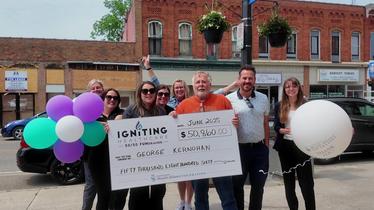 Igniting Healthcare Spring 50/50 | George Kernohan Wins $50,860 Jackpot ...