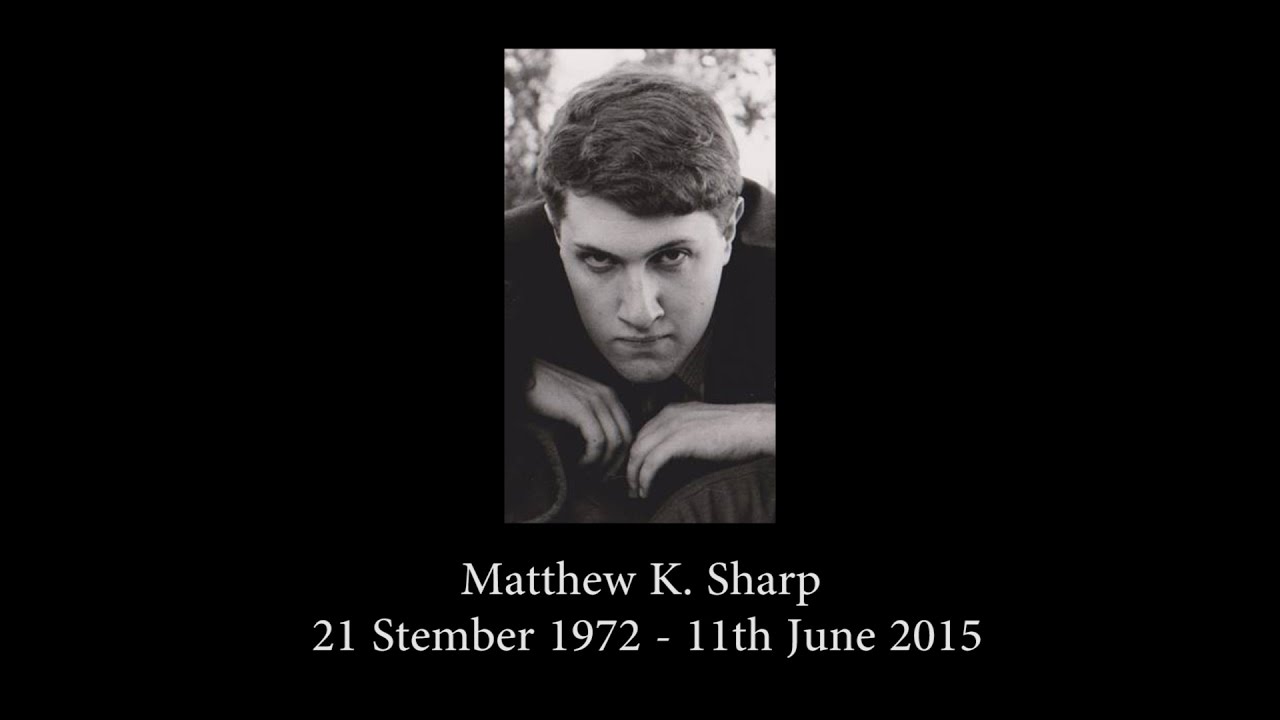Matthew K. Sharp Memorial Service - YouTube