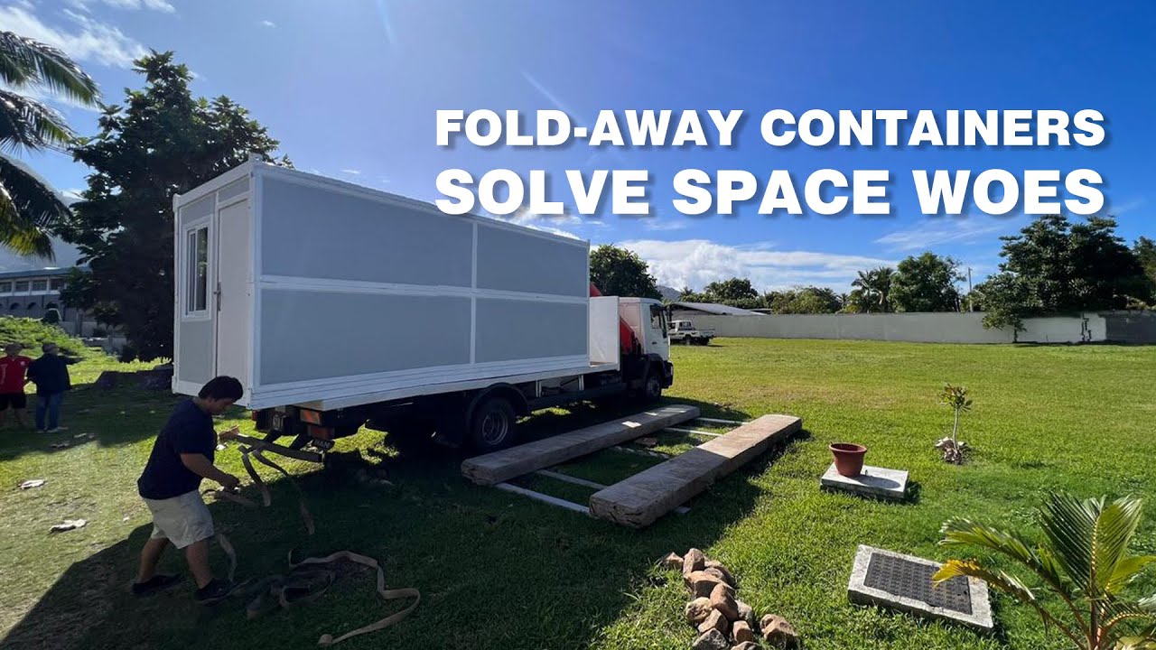 Product Series | Space-Saving Solution! Folding Containers Solve Small ...