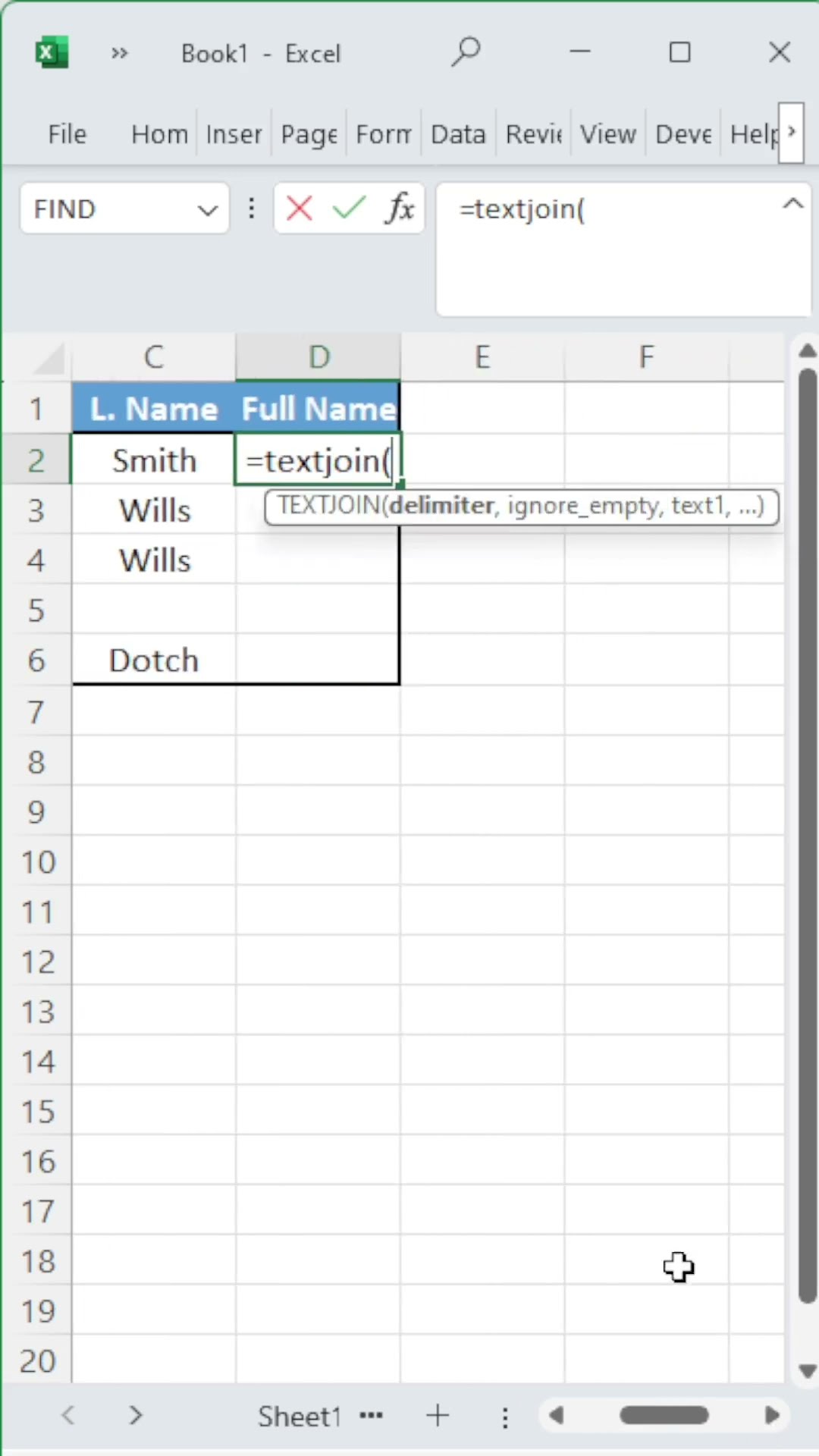 Textjoin In Ms Excel Excel Exceltutorial Exceltips Shorts Exceltraining Msexcel 7730