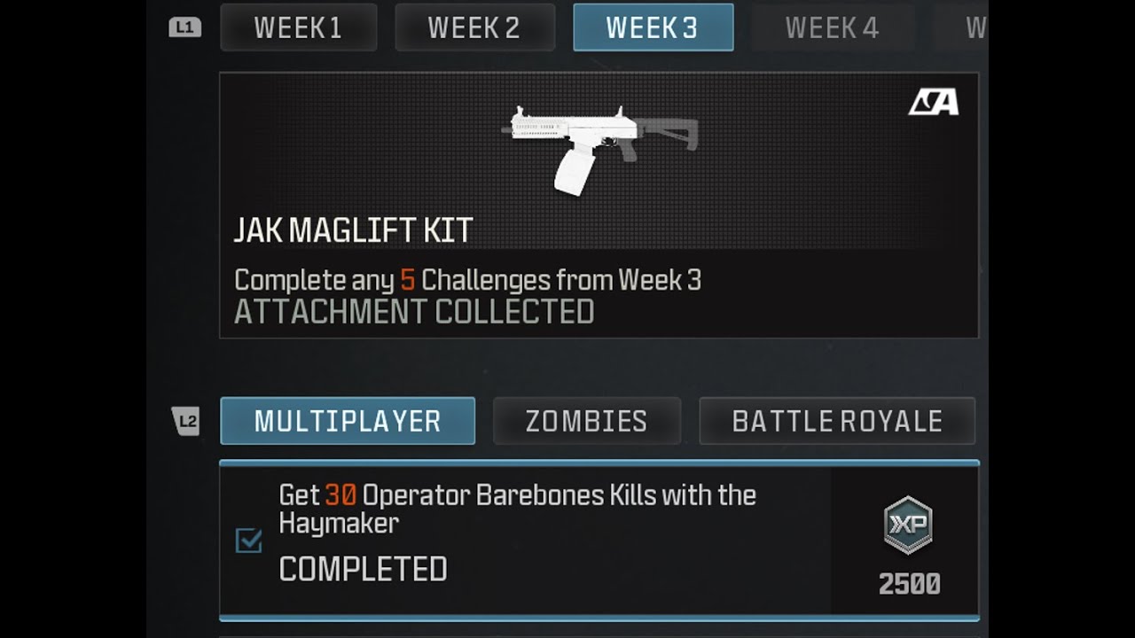 HOW TO COMPLETE "Get 30 Bareback kills with the Haymaker" in Modern ...