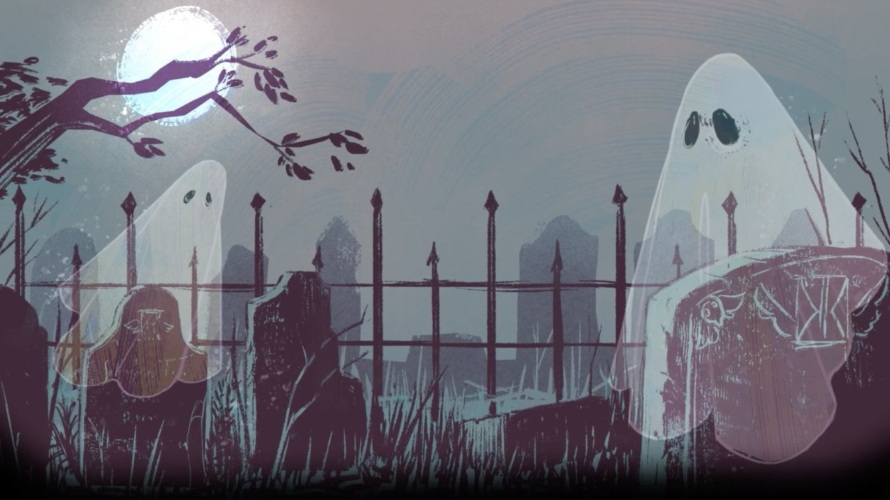 Halloween Lofi & Vintage Fall Vibes 🎃 ~ Cute Lo-fi for Ghosts ...