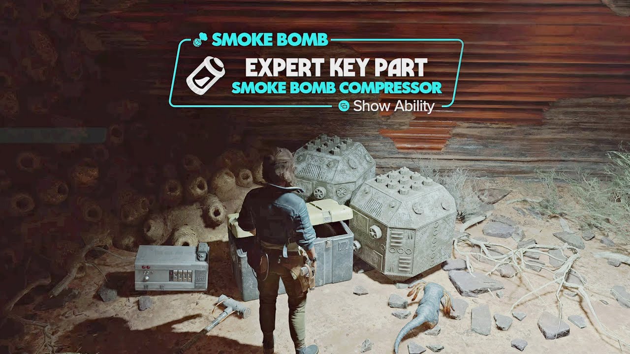 Star Wars Outlaws Smoke Bomb Compressor Location Guide (4k 60fps) - YouTube