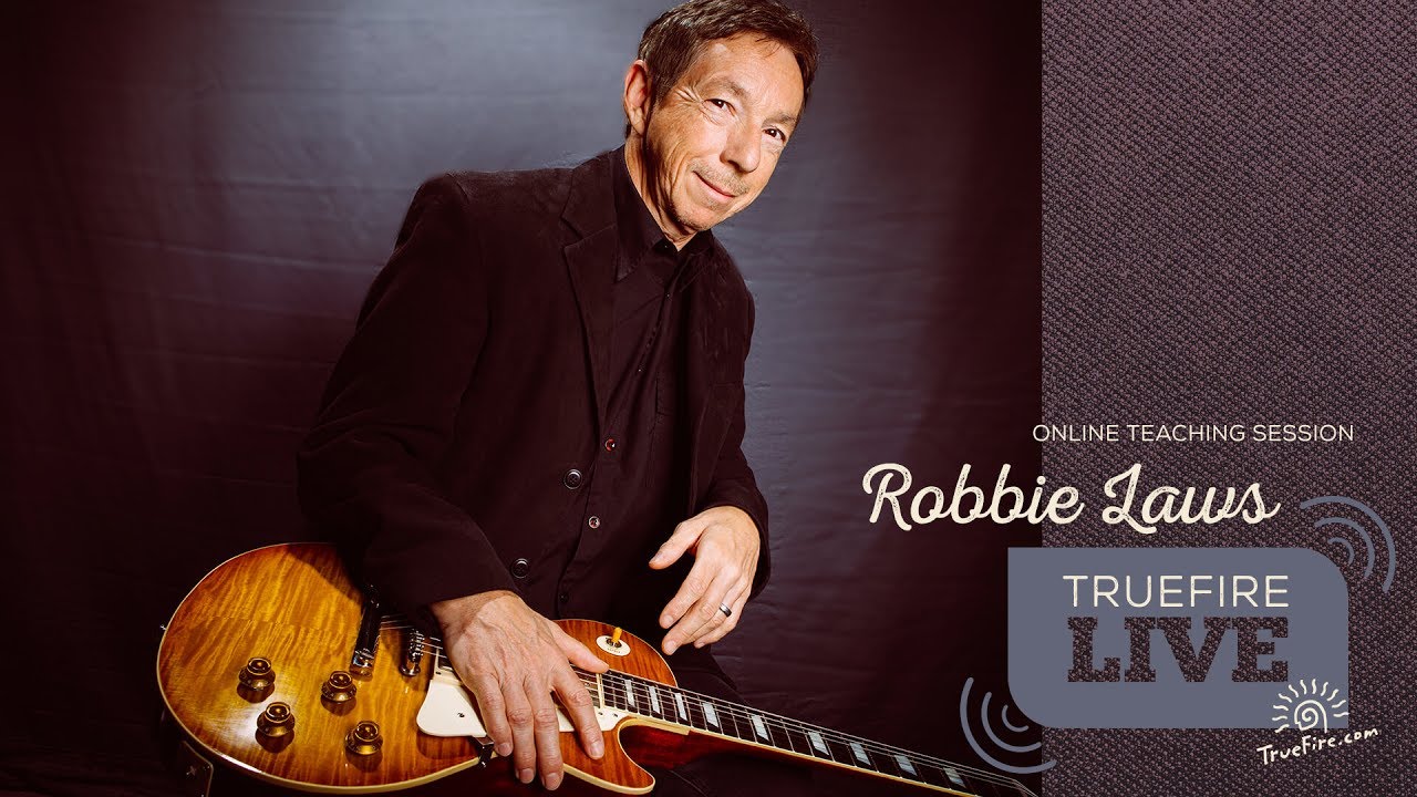 TrueFire Live: Robbie Laws - Chord Comping For Blues Guitar - YouTube