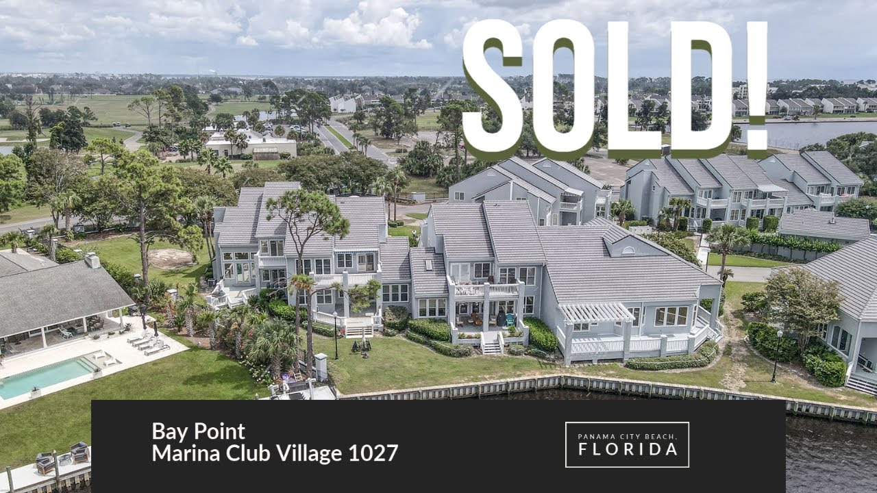 SOLD - Marina Club Village # 1027 For Sale in Bay Point- Panama City ...