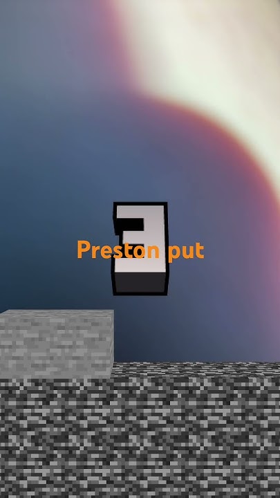 Preston #minecraft - YouTube