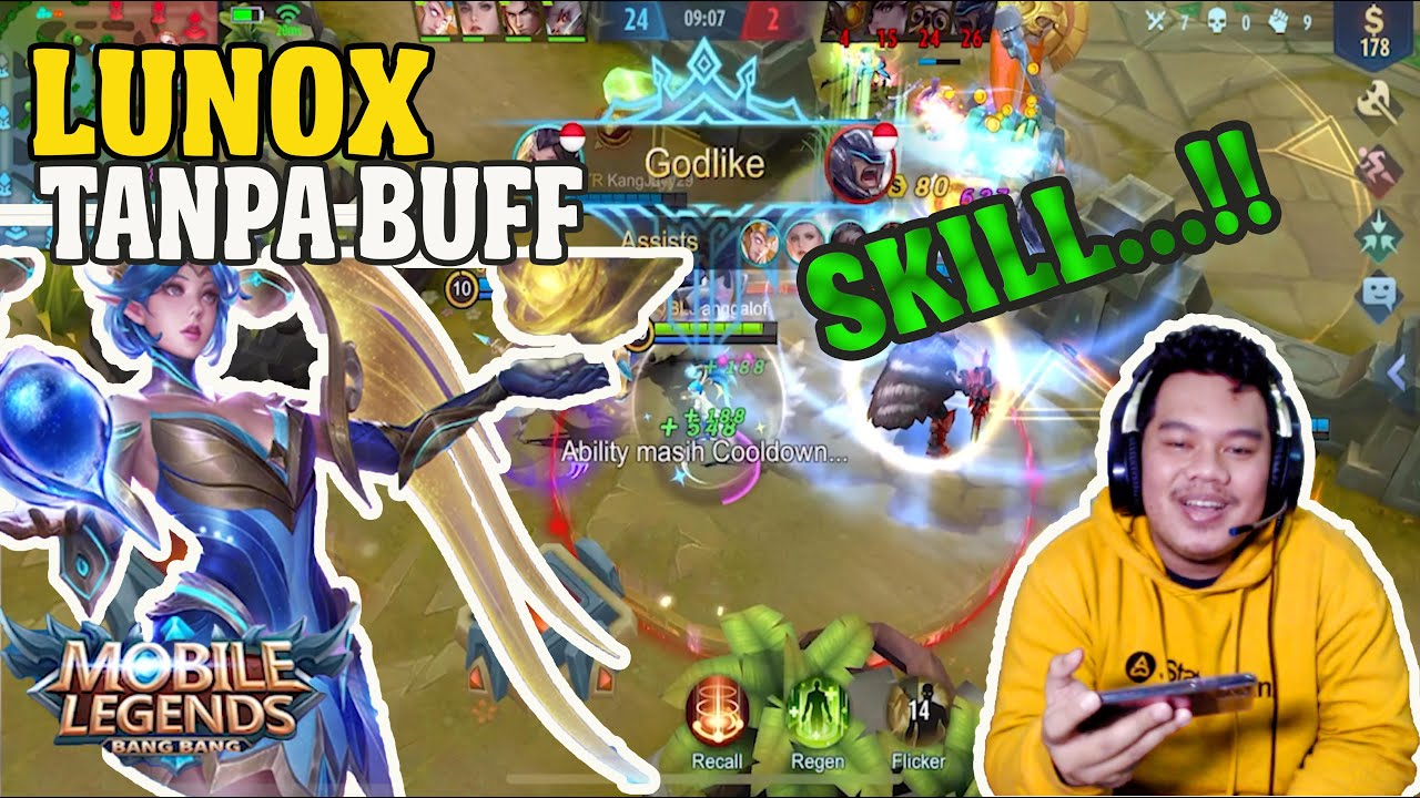 LUNOX SKIN ZODIAC TANPA BUFF LOMBA KILL SAMA GRANGER NO RELOG - MOBILE ...