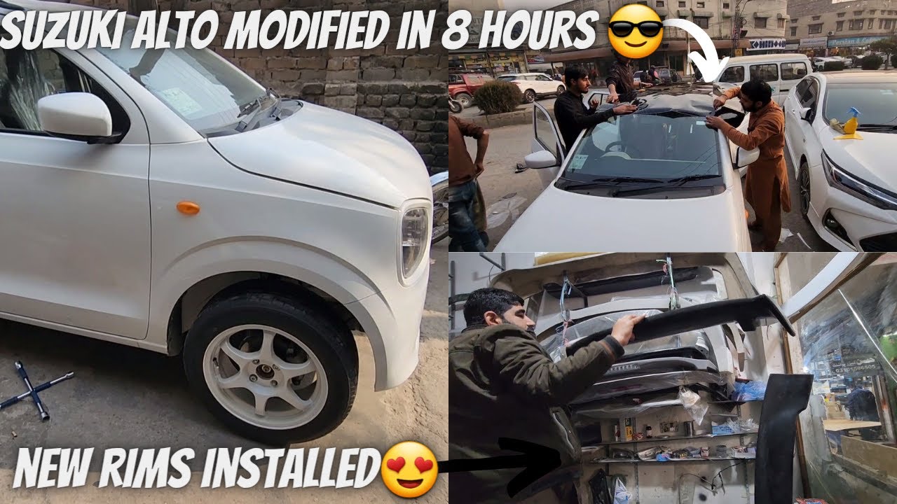 Suzuki Alto modified in 8 hours 😍. - YouTube