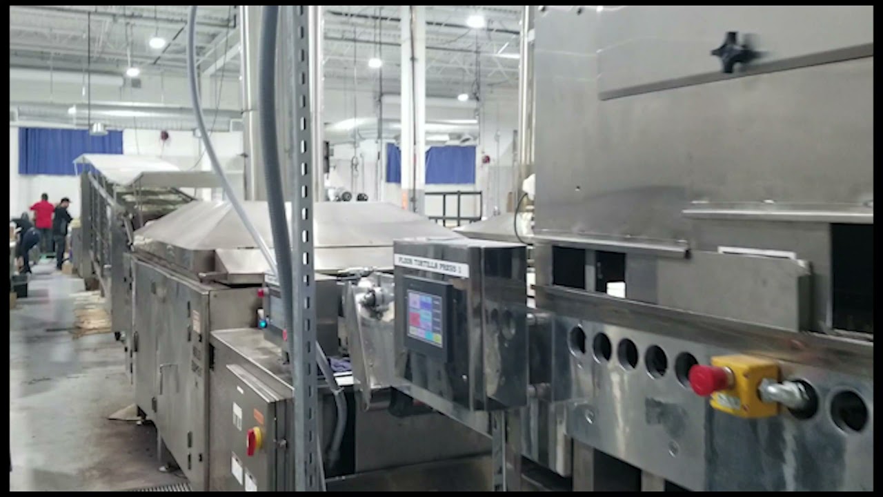 Flour Tortilla Line/Linea de Tortilla de Harina - YouTube