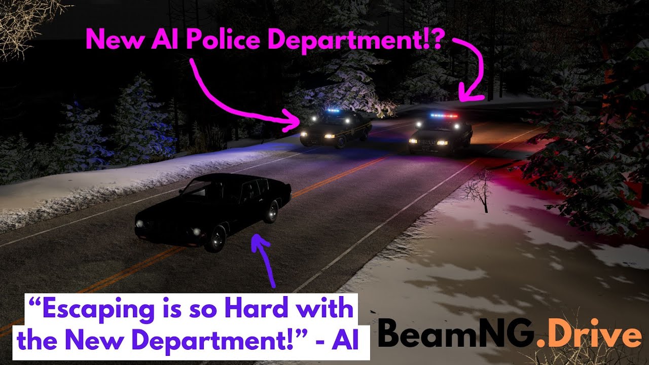 BeamNG Drive - New Police Liveries & Vehicles Make for the BEST Chases ...