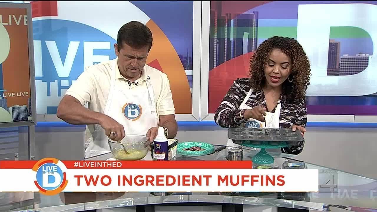 Live in the D: Tati's 2-ingredient muffins - YouTube