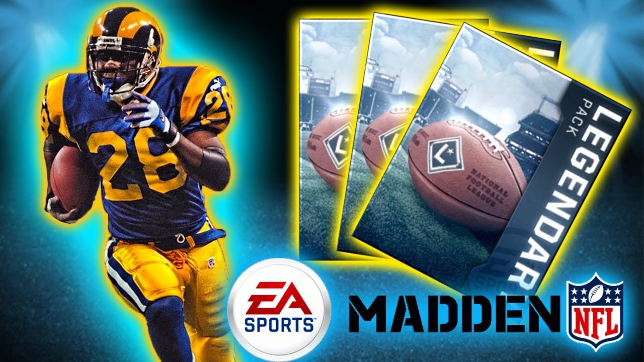 OUR FIRST MADDEN MOBILE LEGEND! HUGE LEGENDARY PACK OPENING + EPIC ...