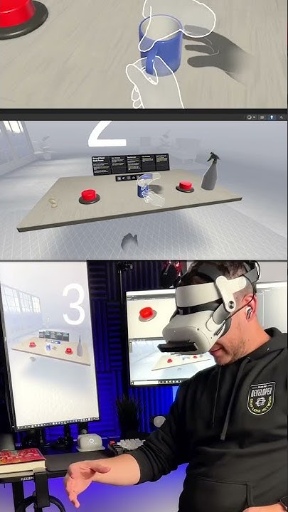 Meta Interaction SDK Hand Grab Pose LIVE Recorder Sneak Peek ! - YouTube